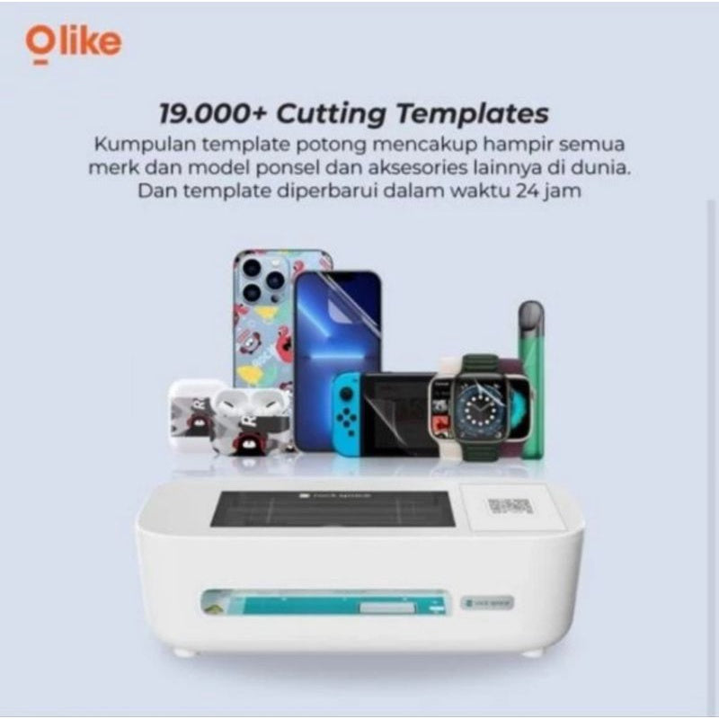 Olike HM18 Pro Smart Protective Film Plotter F3S-W Mesin Pemotong ...