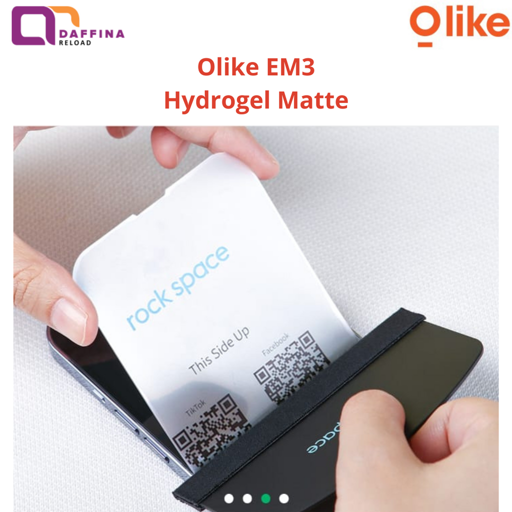 Olike EM3 Hydrogel Flexible Screen Protector Anti Gores Matte 1 Box Is ...