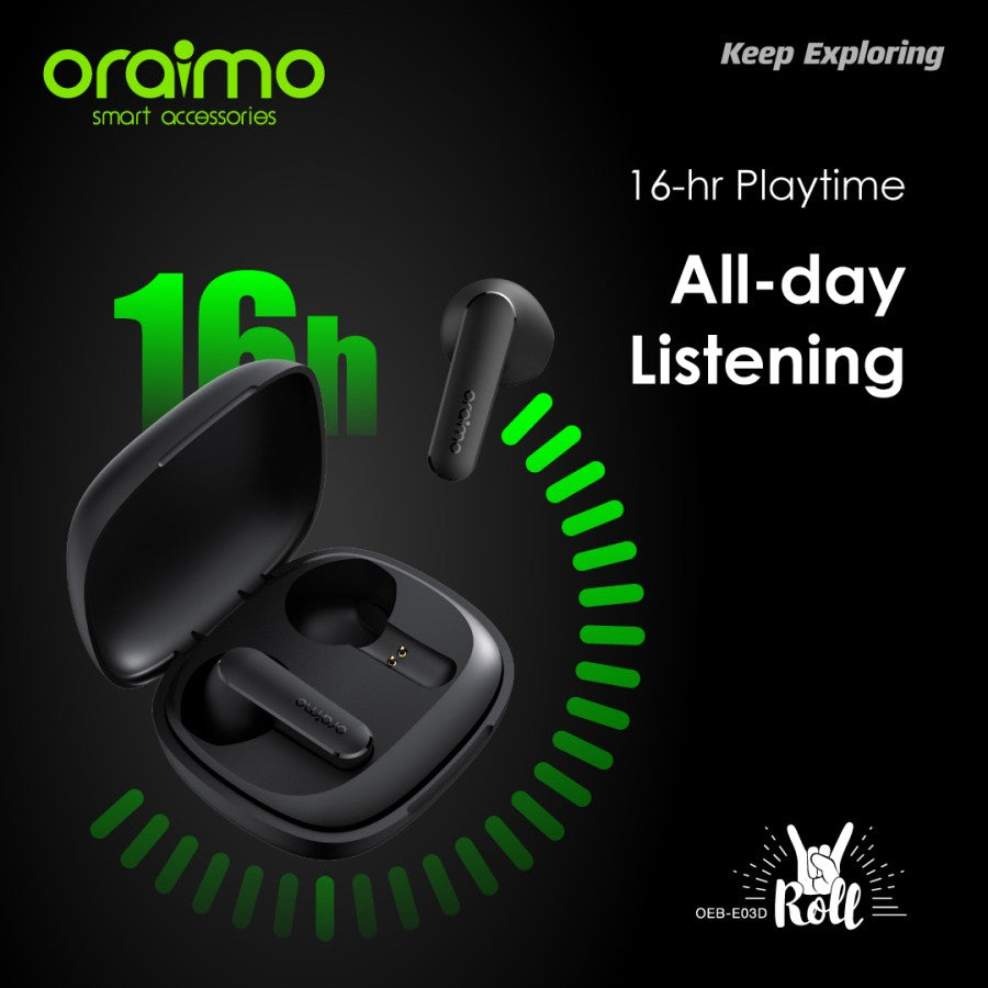 Oraimo OEB-E03D TWS Bluetooth Earphone | Daffina Store